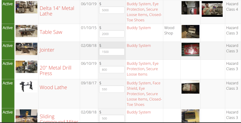 Adding Tool Plate Images and Serial Numbers | MakeHaven